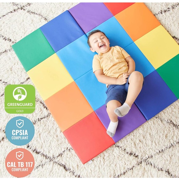 ECRKids | Bath | Ecr4kids Softzone Square Dance Activity Mat | Poshmark
